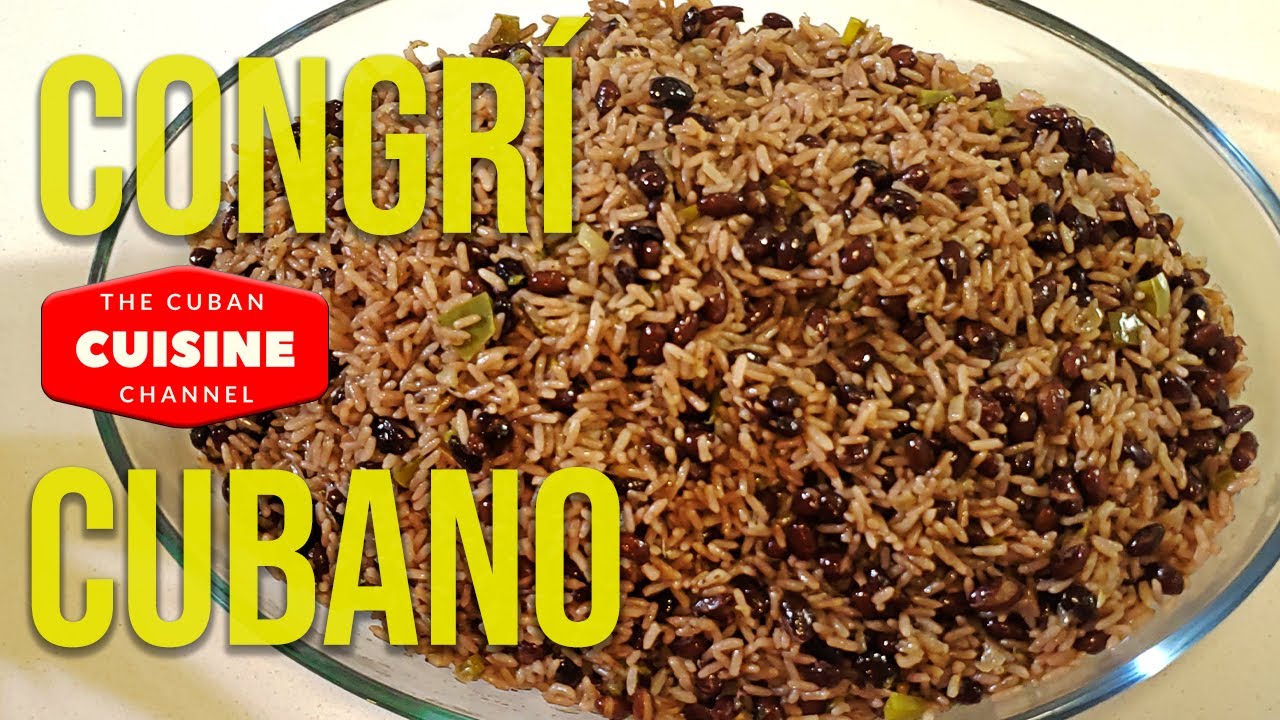 🚀ARROZ CONGRí CUBANO Como hacer arroz congrí la receta fácil y rápida🚀 ...