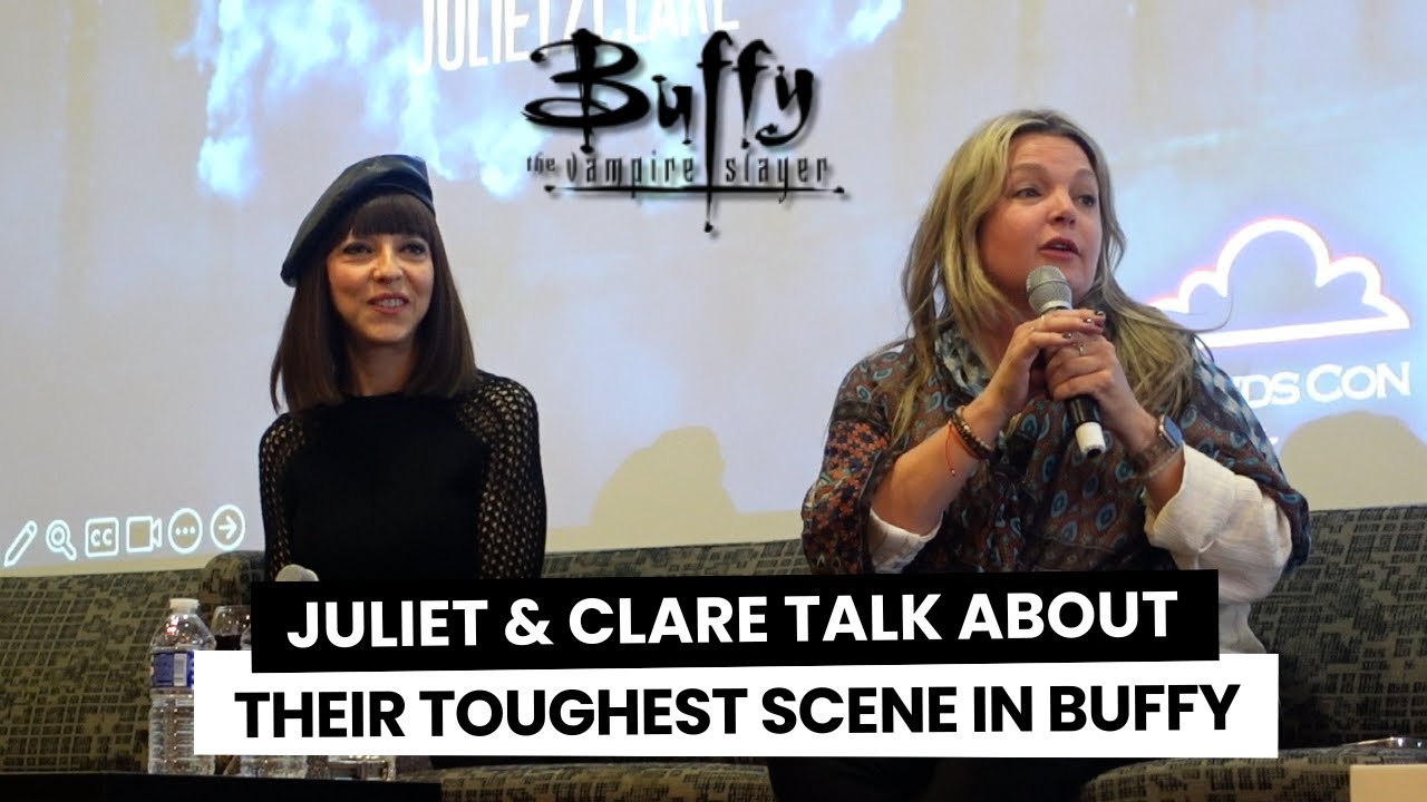 Juliet Landau & Clare Kramer talk about their hardest scene to shoot in ...