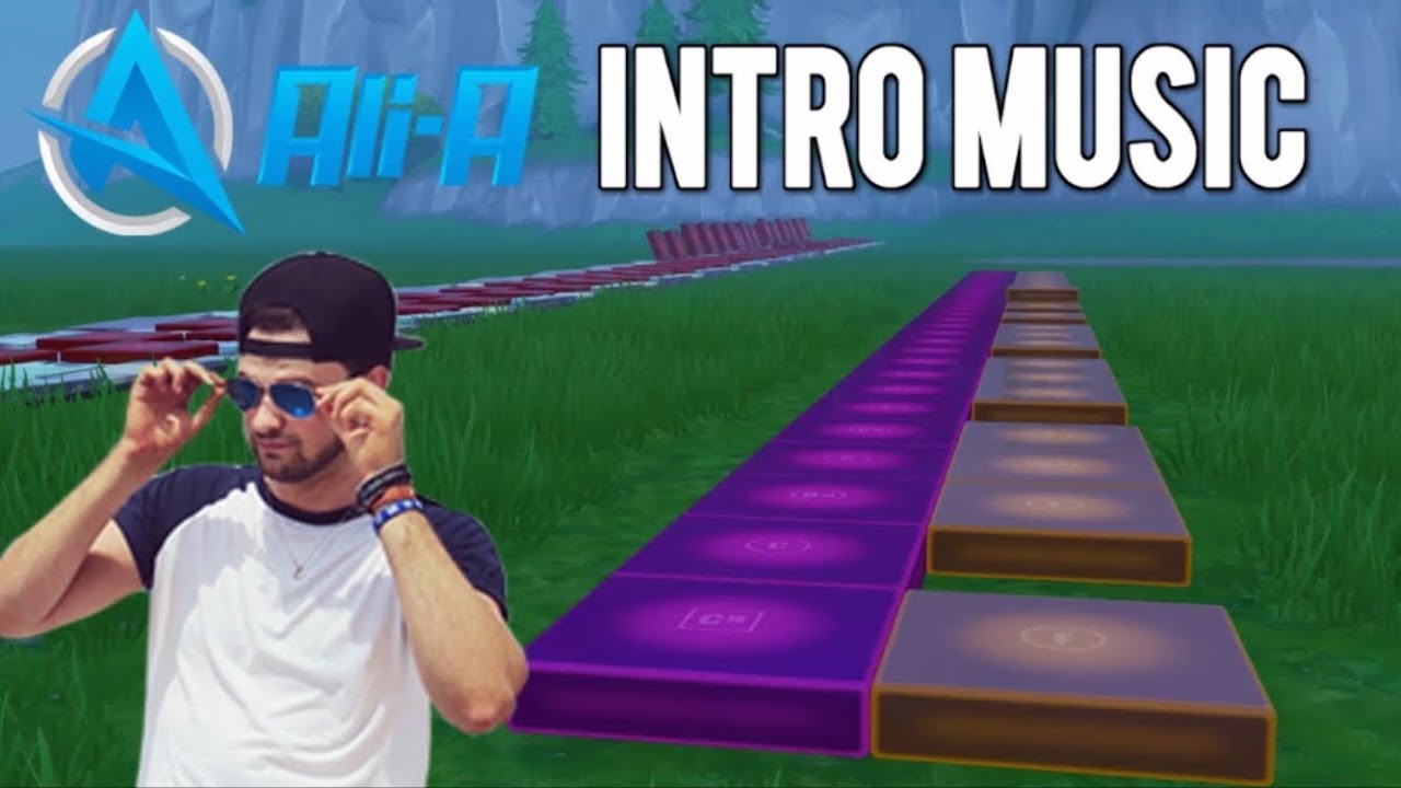 Ali-a Intro Music in Fortnite| Jump YouTube Music Blocks - YouTube