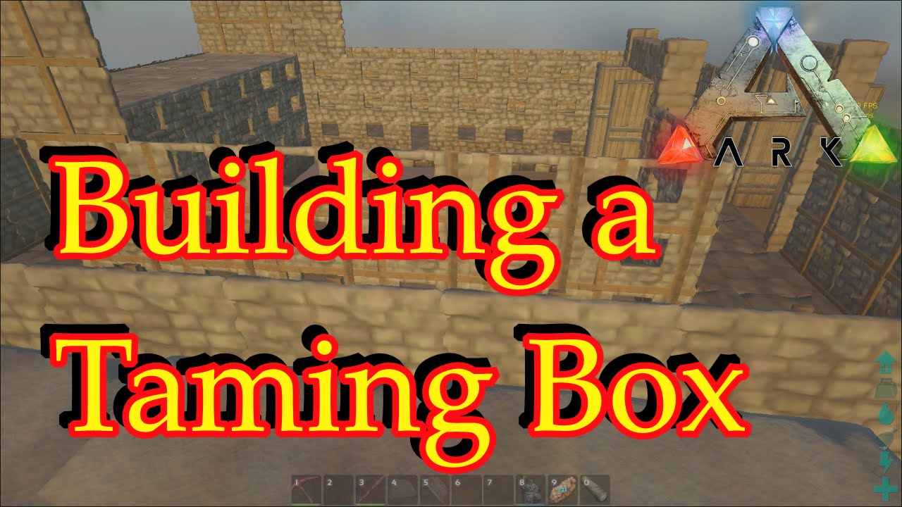 Ark: Survival Evolved Building a Taming Box - YouTube