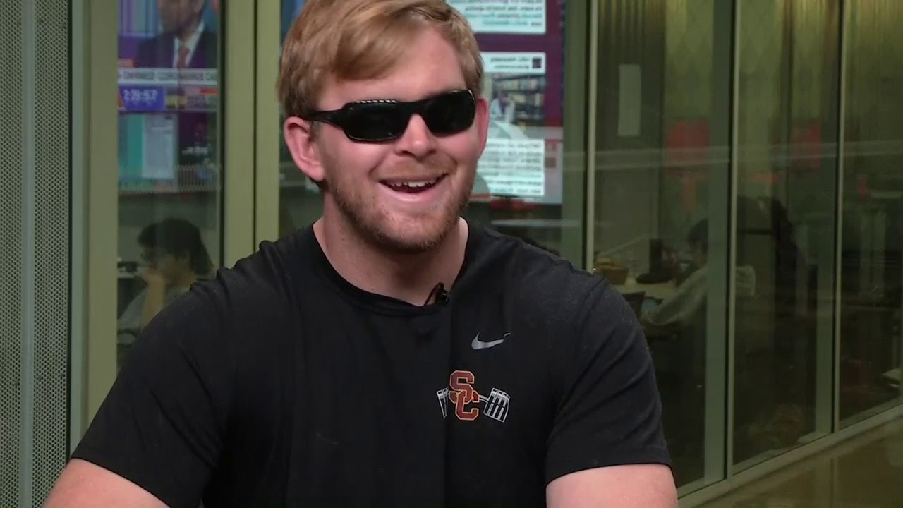 Interview with former USC Long Snapper Jake Olson 3/9/20 - YouTube