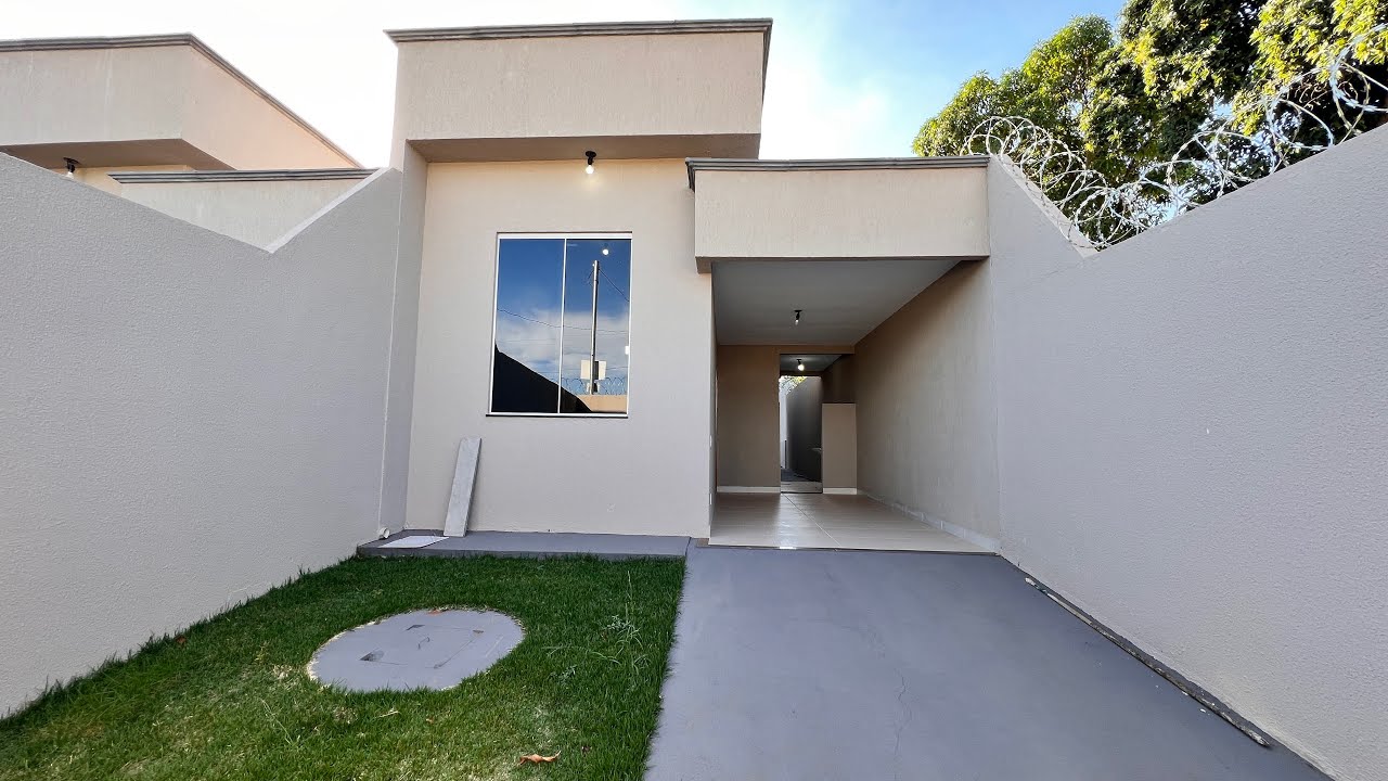 Casa 2Q com suíte em Aparecida de Goiânia no Setor Conde dos Arcos. - YouTube