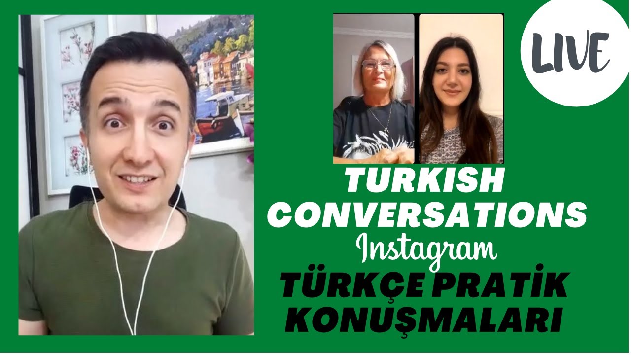 Turkish Conversations | Türkçe Pratik Konuşmaları | 15.10.2021 - YouTube