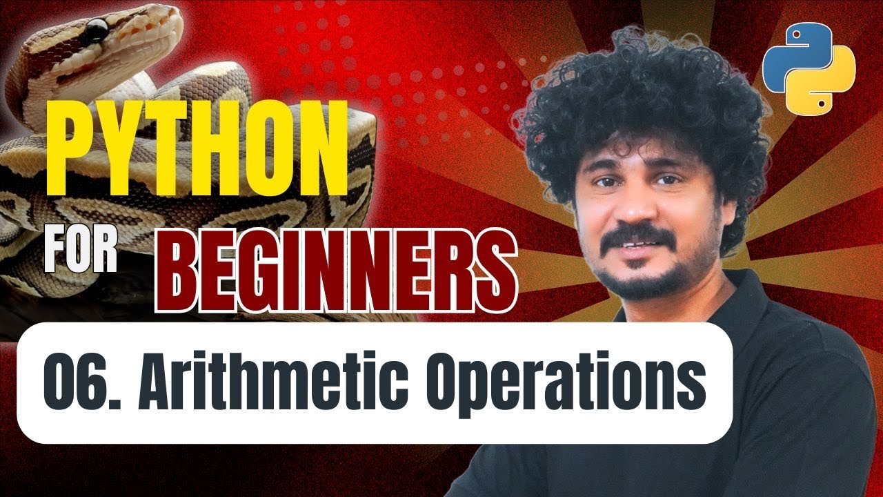 Python For Beginners With Assignments 06 Python Arithmetic 8338