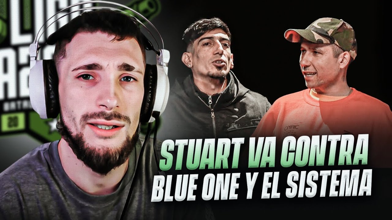 STUART VA CONTRA BLUE ONE Y EL SISTEMA🔥 - STUART vs JALONER FACE OFF ...