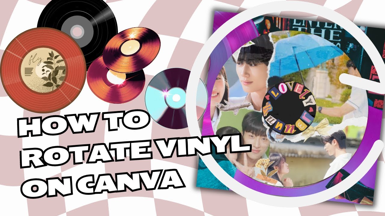 Lovely Runner OST Vinyl/CD - How to do Rotate Animation Video in Canva ...