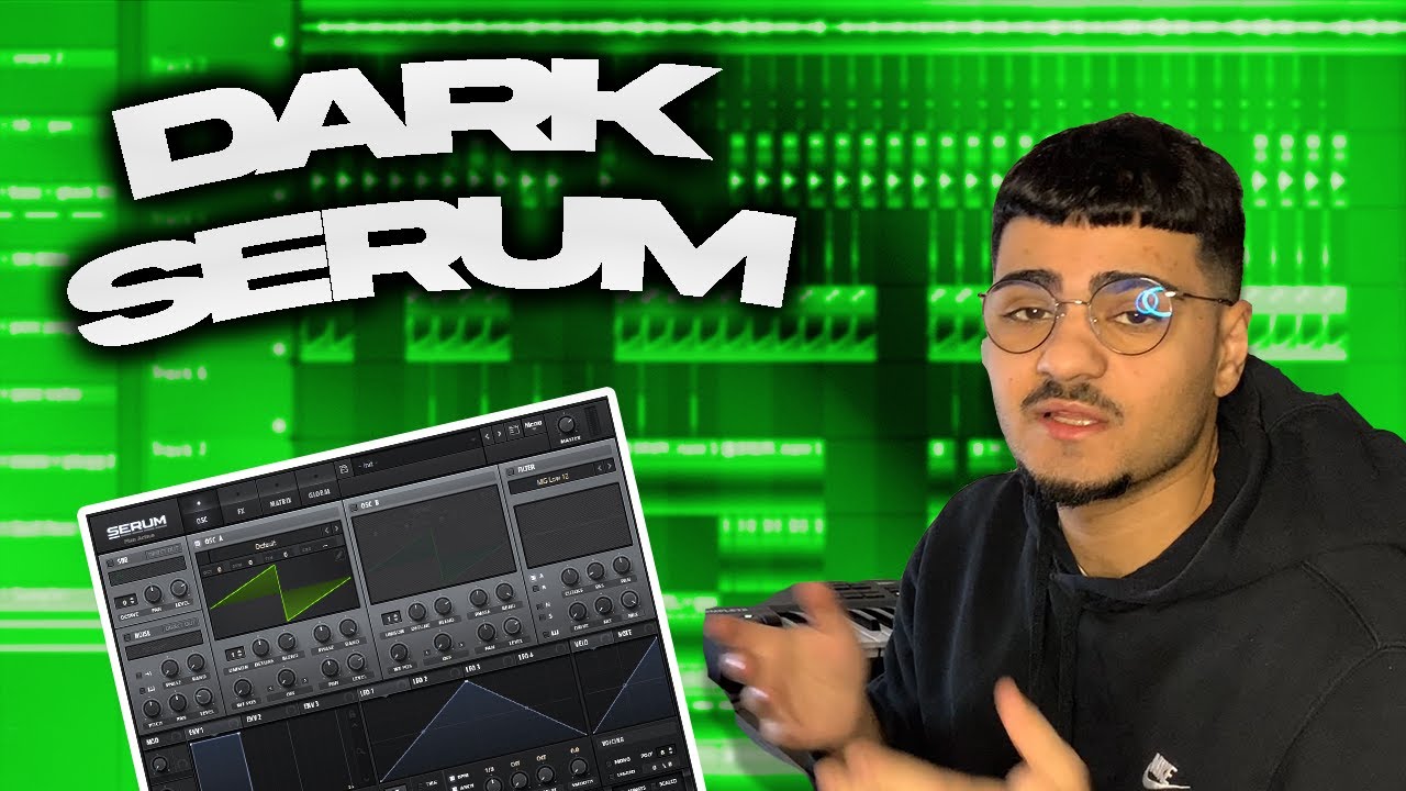 How To Make Dark Experimental Sample From Scratch With Serum - YouTube
