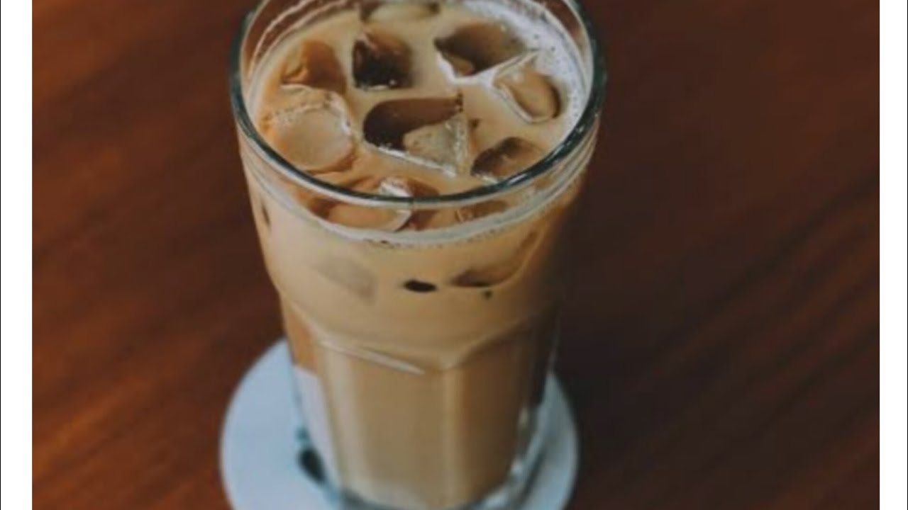cold coffee making by myself - YouTube