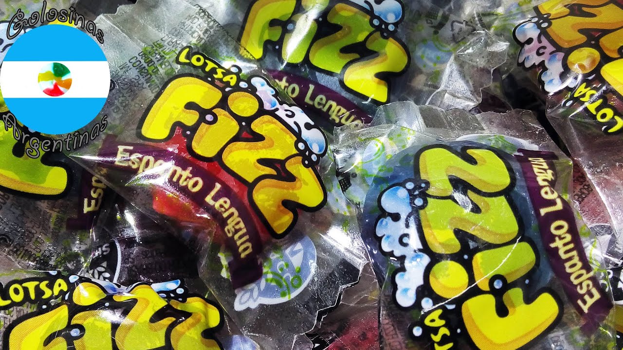 Lotsa Fizz Halloween Espanto Lengua Frutilla - Ananá - Arándano ...