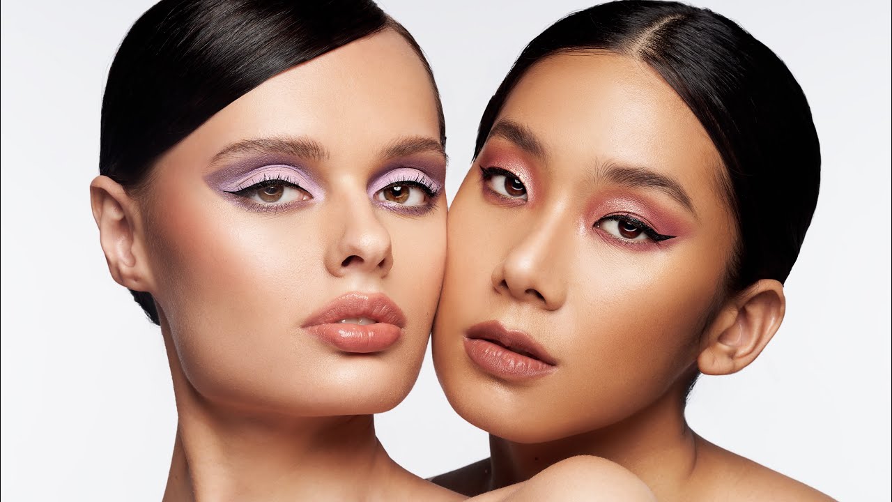 MAKEUP WORK BTS: EYELINER & EYEPAINT DUO SHOOT - YouTube