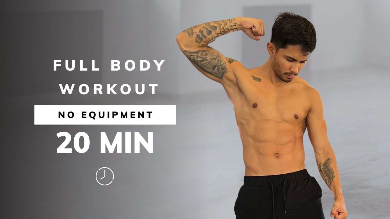 20 Minute Full Body Workout (No Equipment) - YouTube