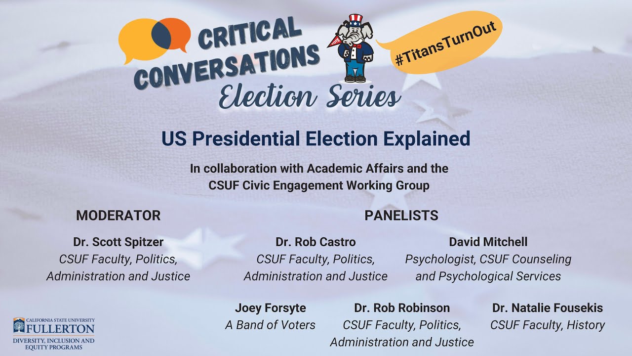Critical Conversations: US Presidential Election Explained - YouTube
