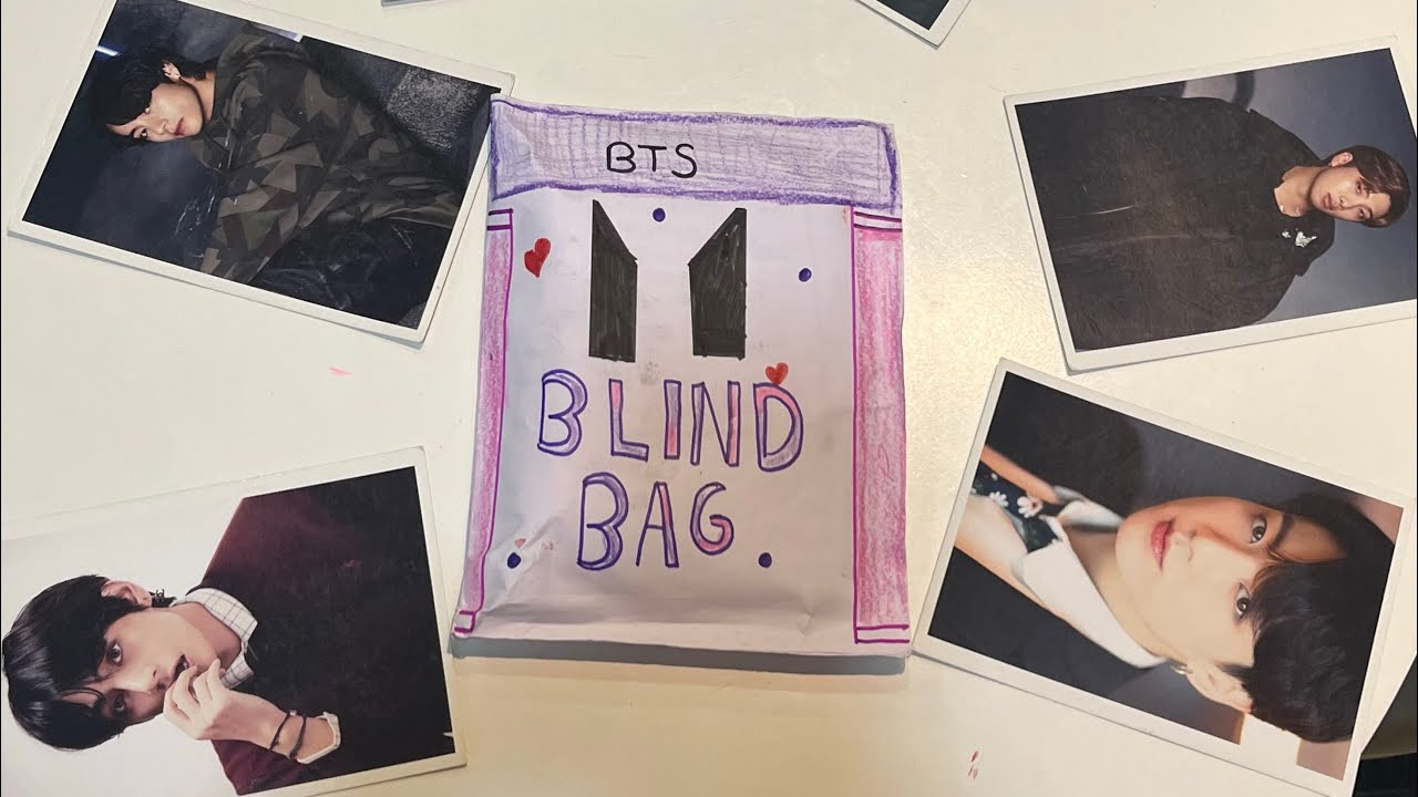 BTS blind bag unboxing | Homemade work - YouTube