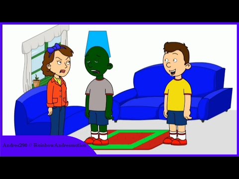 Caillou Turns Classic Caillou Into a Monster/Ungrounded - YouTube