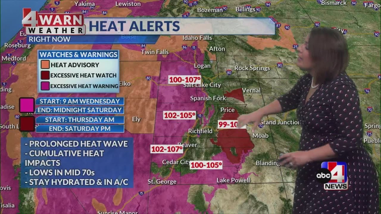 Dangerous heat coming to Utah - YouTube
