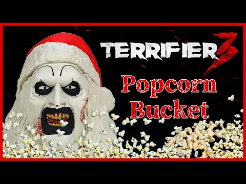 Art The Clown Terrifier 3 Popcorn Bucket Unboxing & Review! Movie ...