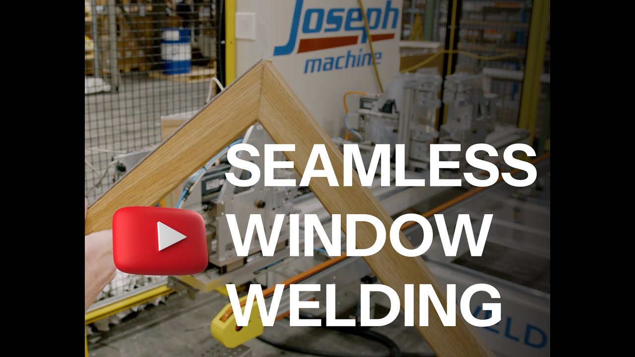 jSeam - seamless welding technology for window fabrication - YouTube