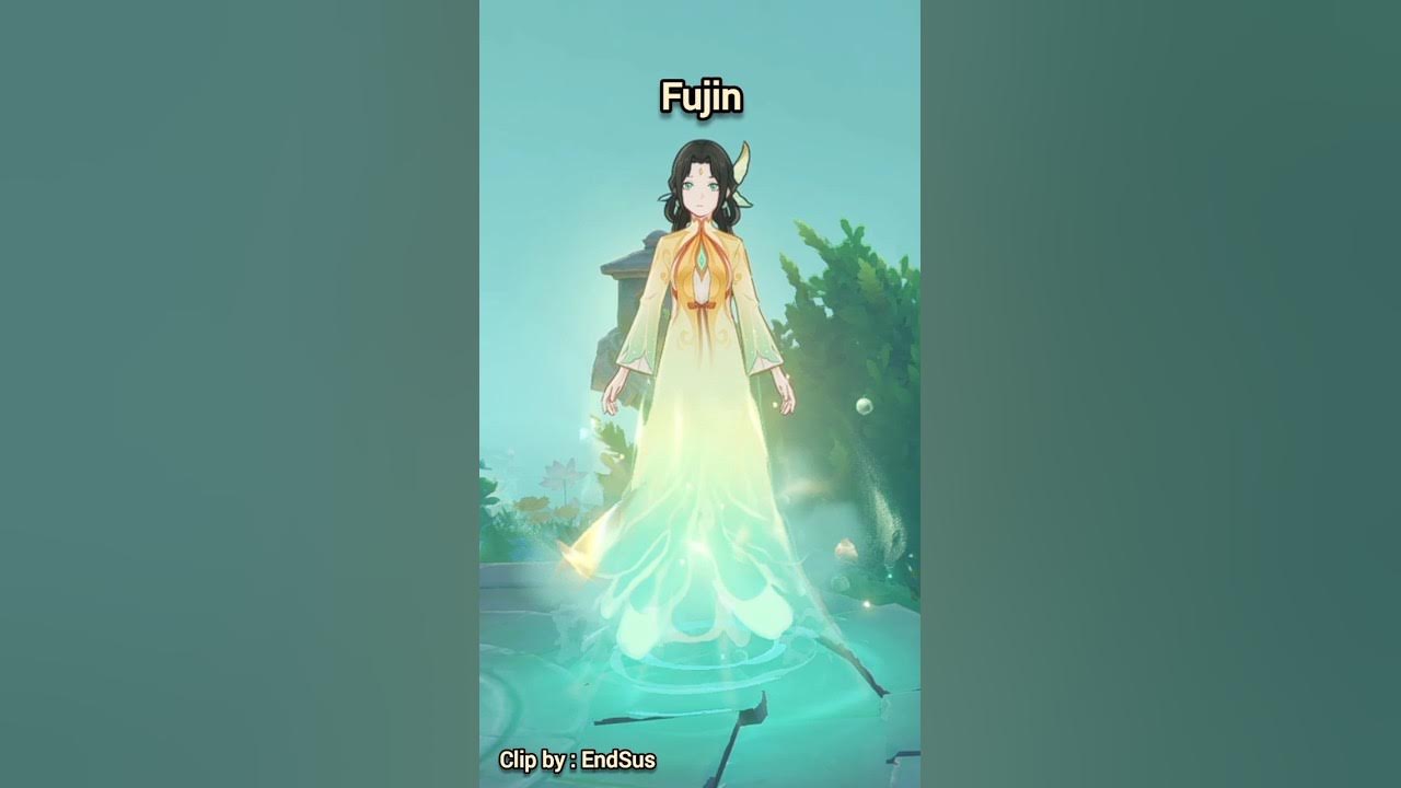 Fujin From Genshin Impact Gaming Genshinimpact Shorts Youtube