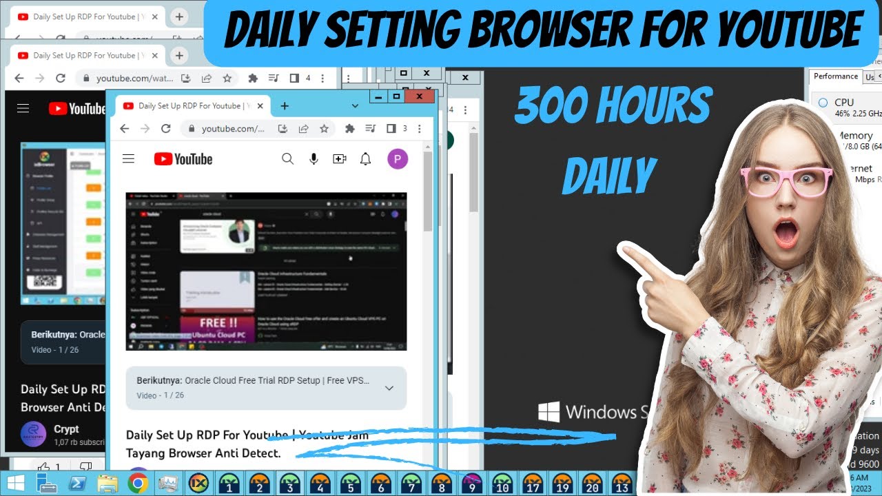 Youtube Jam Tayang Browser Anti Detect 🔥|IXBrowser Setting |Daily Set ...
