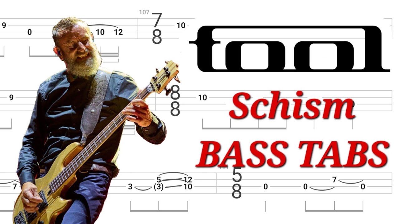 Tool - Schism BASS TABS | Cover | Tutorial | Lesson - YouTube