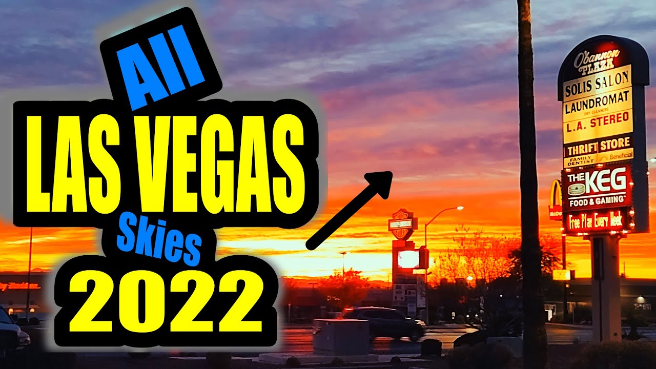 I Took a Picture of The LAS VEGAS Sky EVERYDAY for a Year |2022| - YouTube