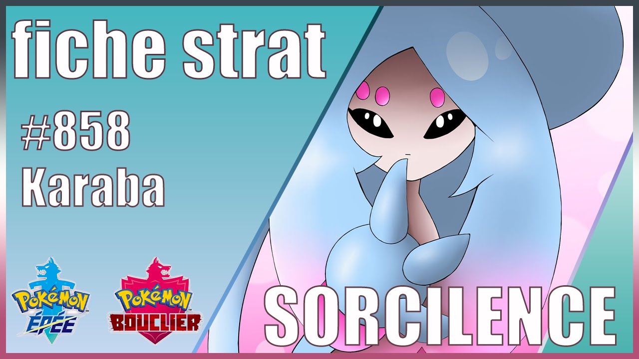 Sorcilence Fiche Stratégique pokemon epee boucliier - YouTube