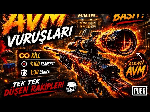 🔥 Alevli AVM ile Rakipleri Sildim!😳 Bu Vuruşlar Normal Değil💀 ☠️🫵