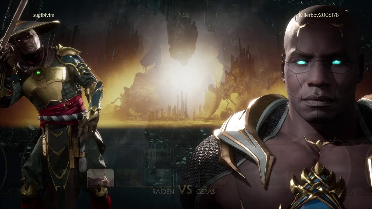 Mortal Kombat 11 Online VS - Sub Zero- Raiden- Kabal- Geras- Jonny Cage ...