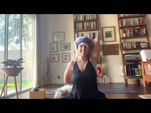 Yoga Flow, L2+,  Moves to Eka Pada Ustrasana (one legged camel pose or camel w/ a mermaid bind)