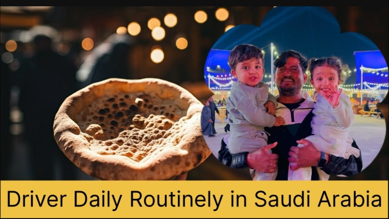 Driver Daily Routine in Saudi Arabia Riyadh minivlog Day 171 full Hind ...