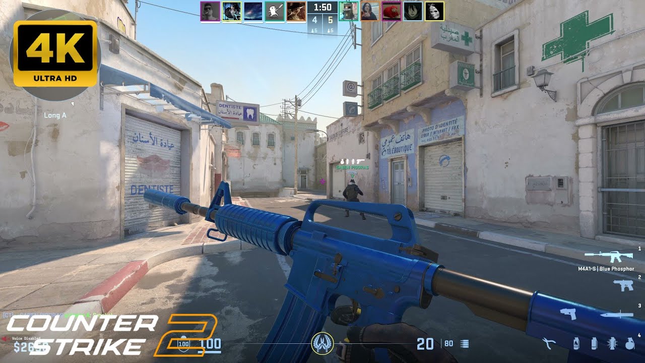 Counter Strike 2 Gameplay 4K (No Commentary) - YouTube