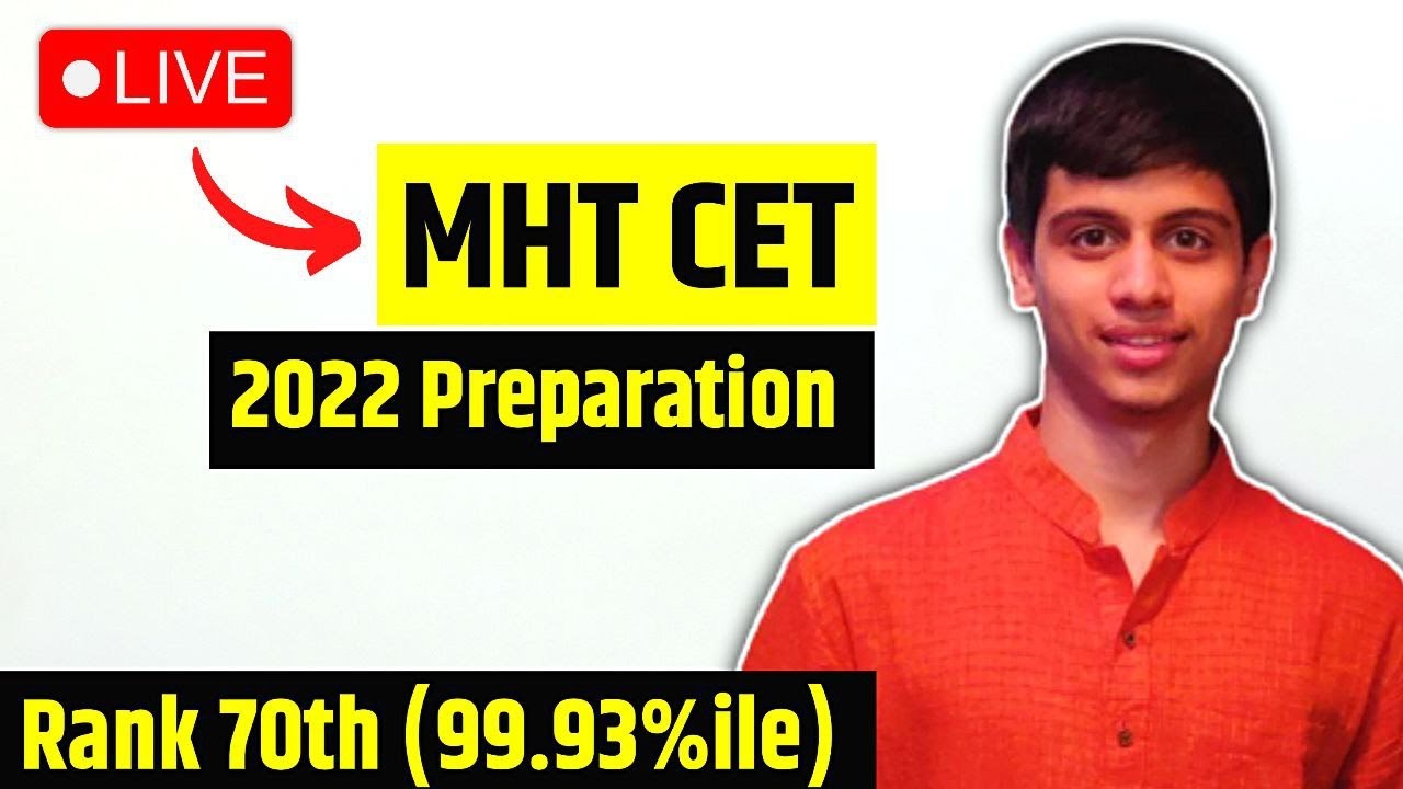 LIVE with COEP student Omkar Oak Rank 70th MHT CET Guidance - YouTube