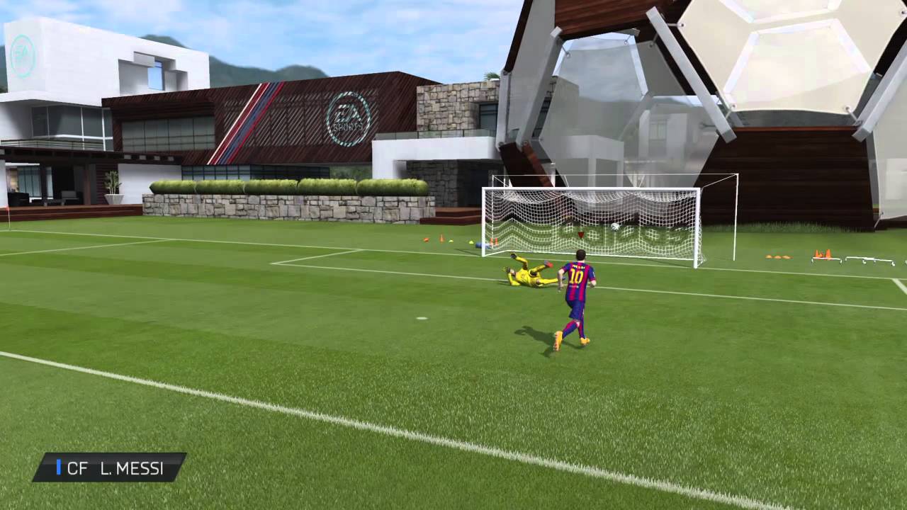 FIFA 15 practice arena - YouTube