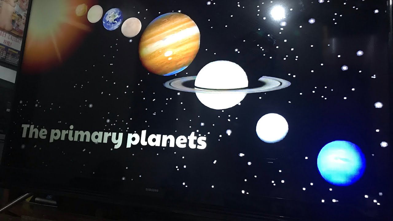 Homeschooling: The Primary Planets - YouTube