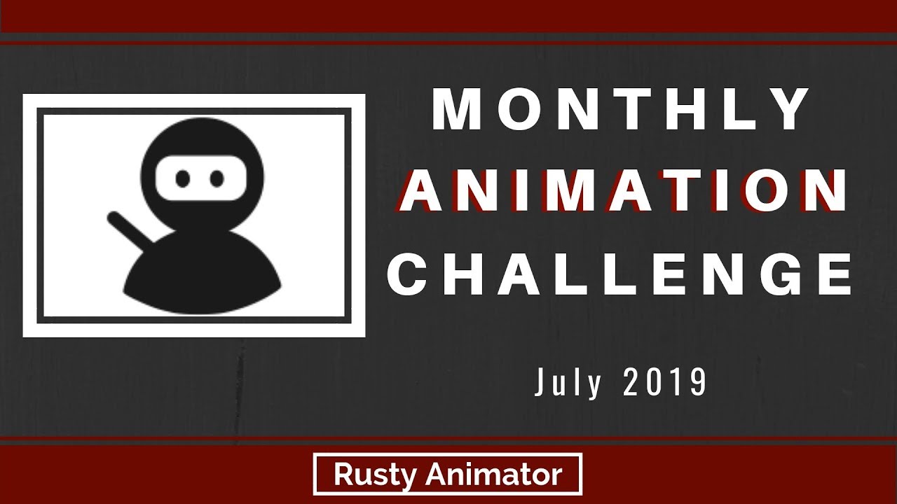 July - Monthly Animation Challenge - Ninja Dodge - YouTube