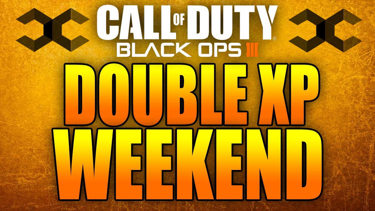 PRE DLC DOUBLE XP WEEKEND!! (29th JAN) - YouTube