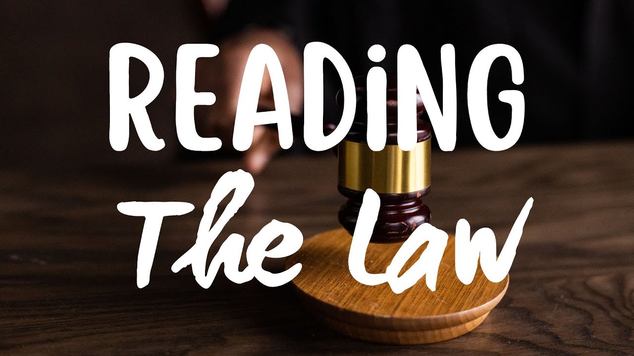Reading The Law - Sunday June 9th - YouTube