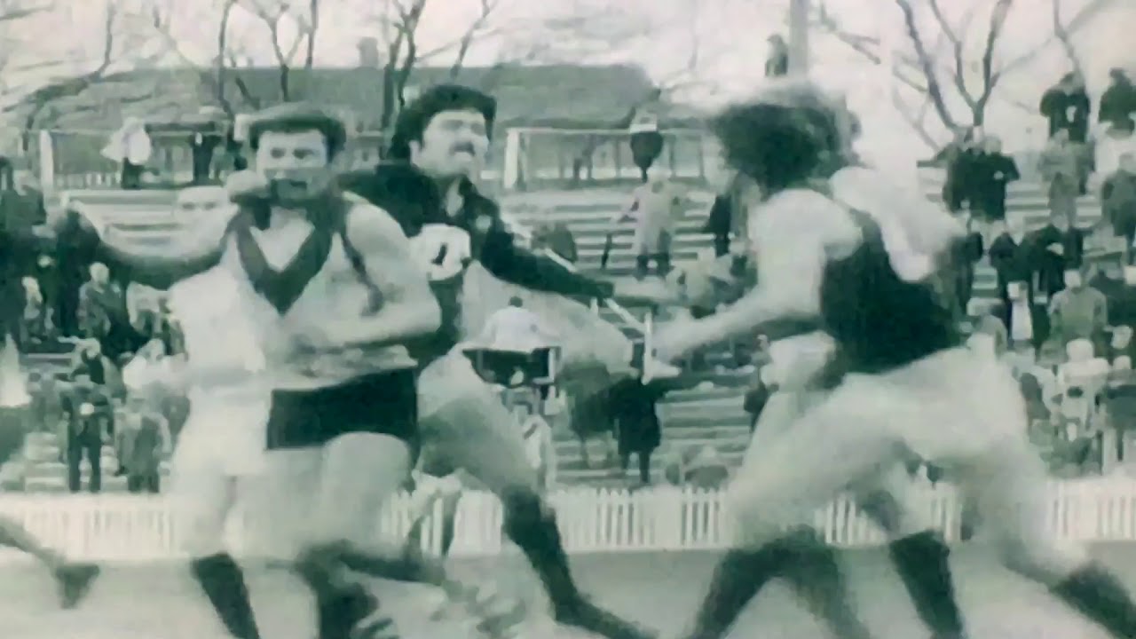 1973 Fitzroy’s Barry Padley & South Melbourne’s John Pitura both ...