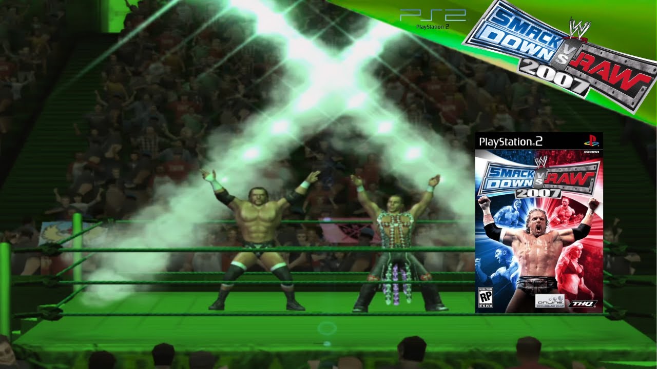 WWE Smackdown Vs Raw 2007 PS2 Gameplay - YouTube