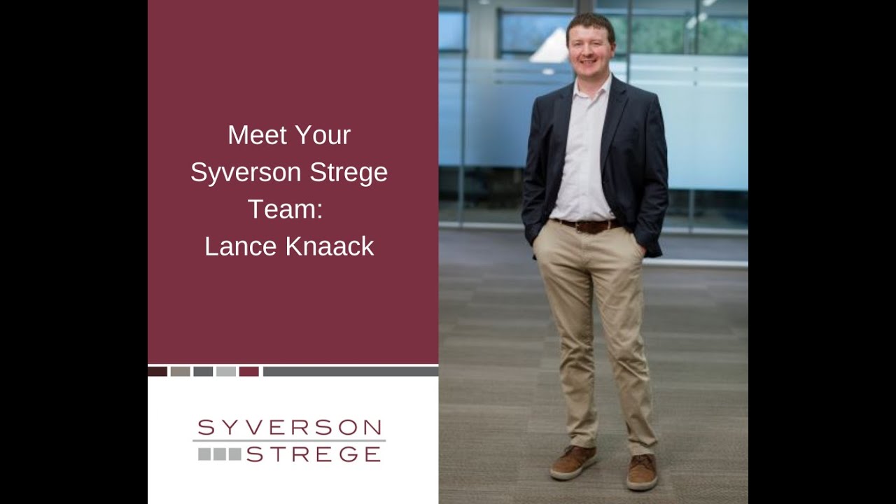 Meet Your Syverson Strege Team: Lance Knaack - YouTube