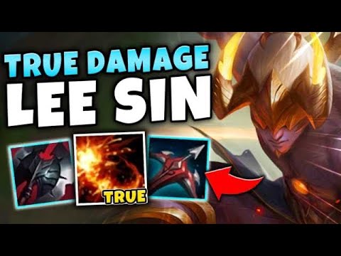 Q HITS FOR TRUE DAMAGE?! 100% ARMOR PEN LEE SIN IS LEGIT INSANE ...