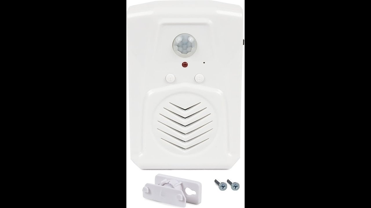 SierraTeck Motion Activated Voice Player Review - YouTube