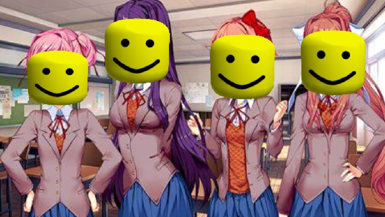 Roblox Doki doki games..... - YouTube