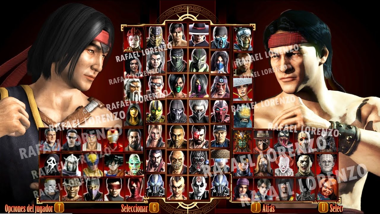 Mortal Kombat 9 - LIU KANG MKX Torunament & Klassic MK1 Costume Skin PC ...