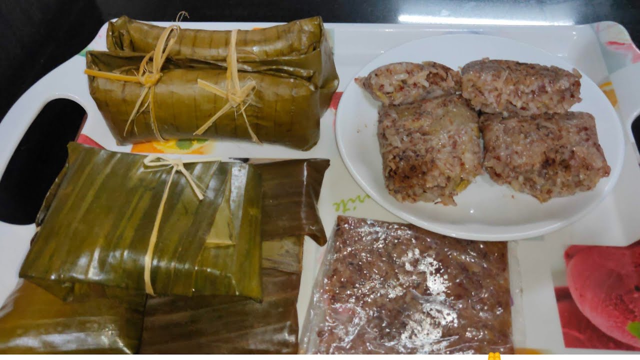 Buhban leh Balhla Chhumpawlh / Burmese popular Banana Sticky Rice ...