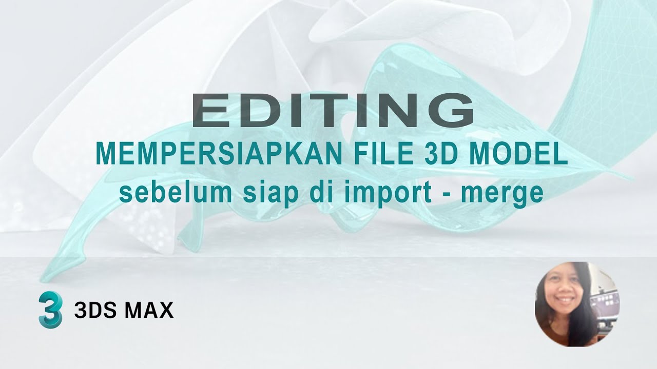 3ds Max - Editing 3D Model Library - YouTube