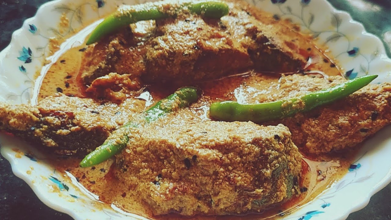 কোকিলা মাছের সর্ষে পোস্ত ||Kokila Macher Sorse Posto|| Potol Macher ...