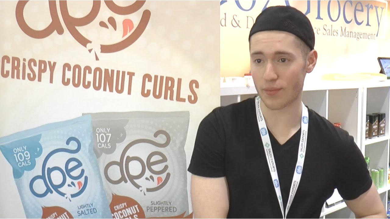 Ape Snacks swing in with healthy crispy coconut curls - YouTube
