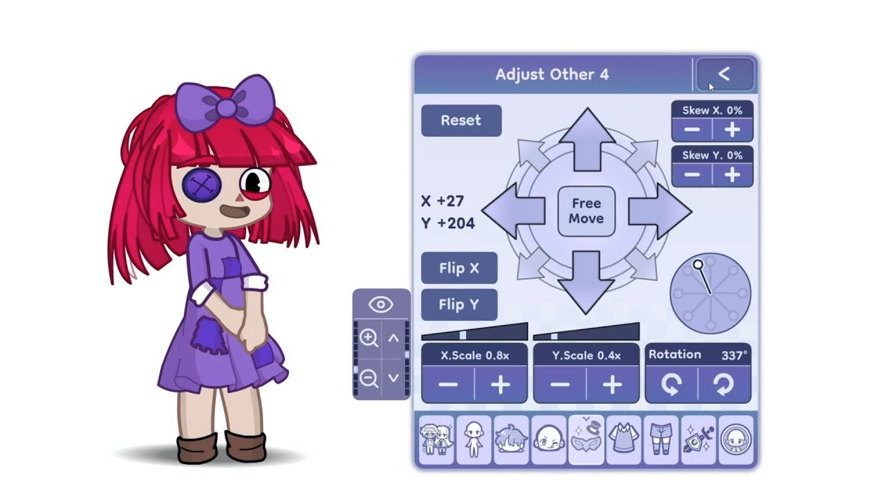 Creating Ragatha in Gacha Life 2 🎪 The Amazing Digital Circus # ...