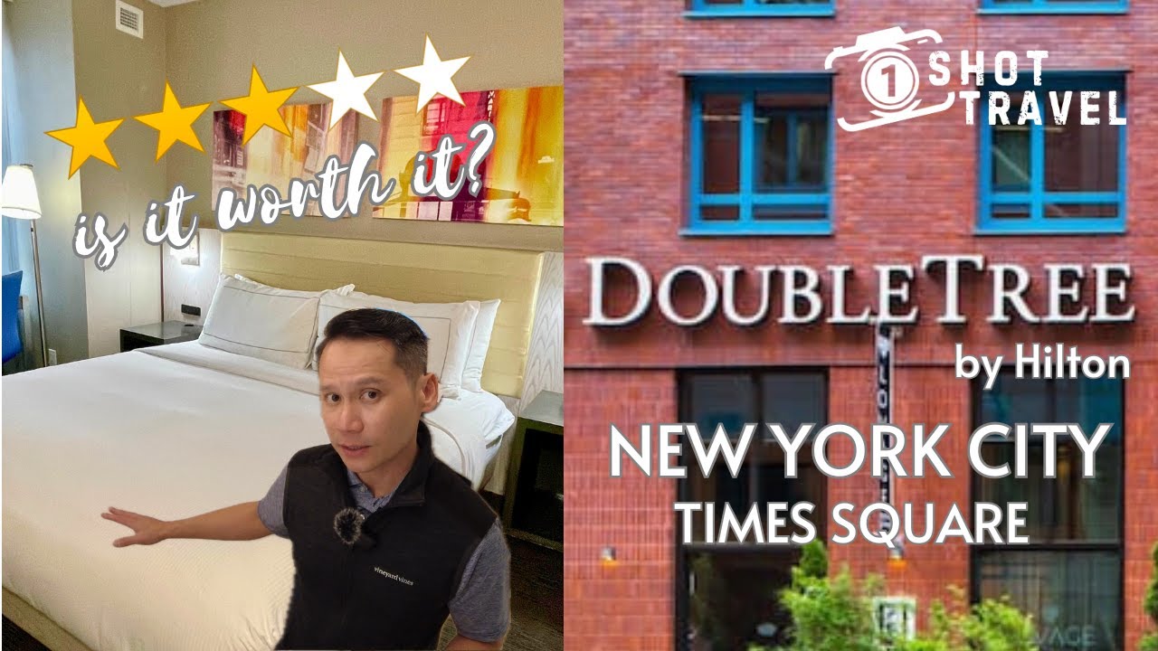 I stayed DoubleTree Times Square: My Honest Review 🥂🥂 - YouTube